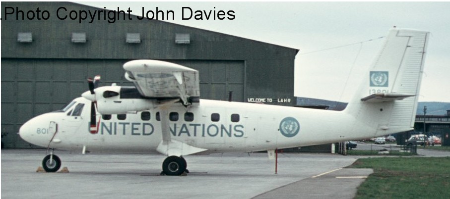 Twin Otter - Aircraft - RCAF in U.N. Operations