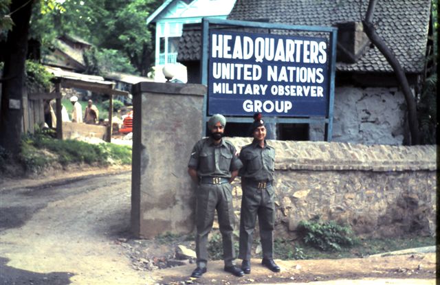 India / Pakistan - RCAF in U.N. Operations